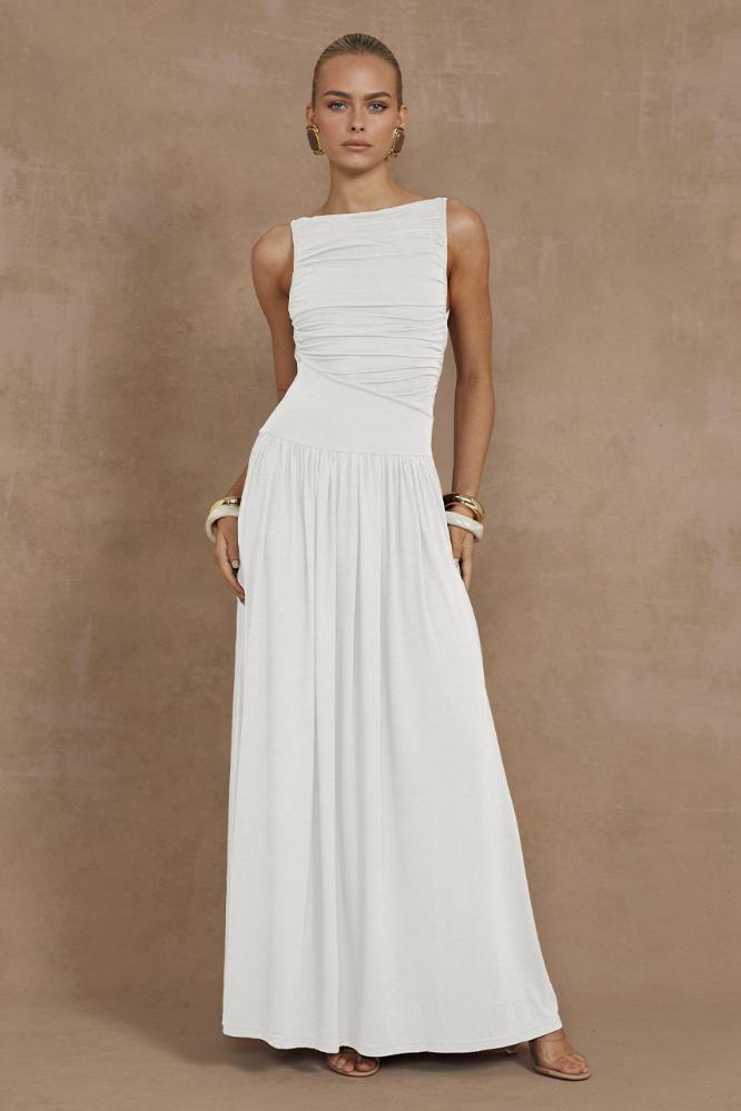 Runaway The Label - Nalla Maxi Dress in White – Winsome Girl